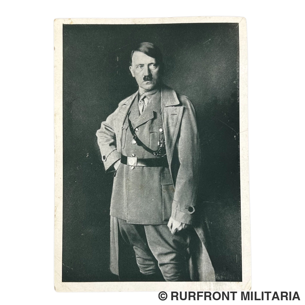 Postkarte/portretkaart Adolf Hitler Hoffmann München – Rurfront Militaria