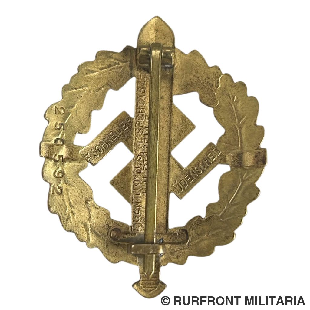 S.A. Sportabzeichen Bronze Typ 2 E.Schneider – Rurfront Militaria
