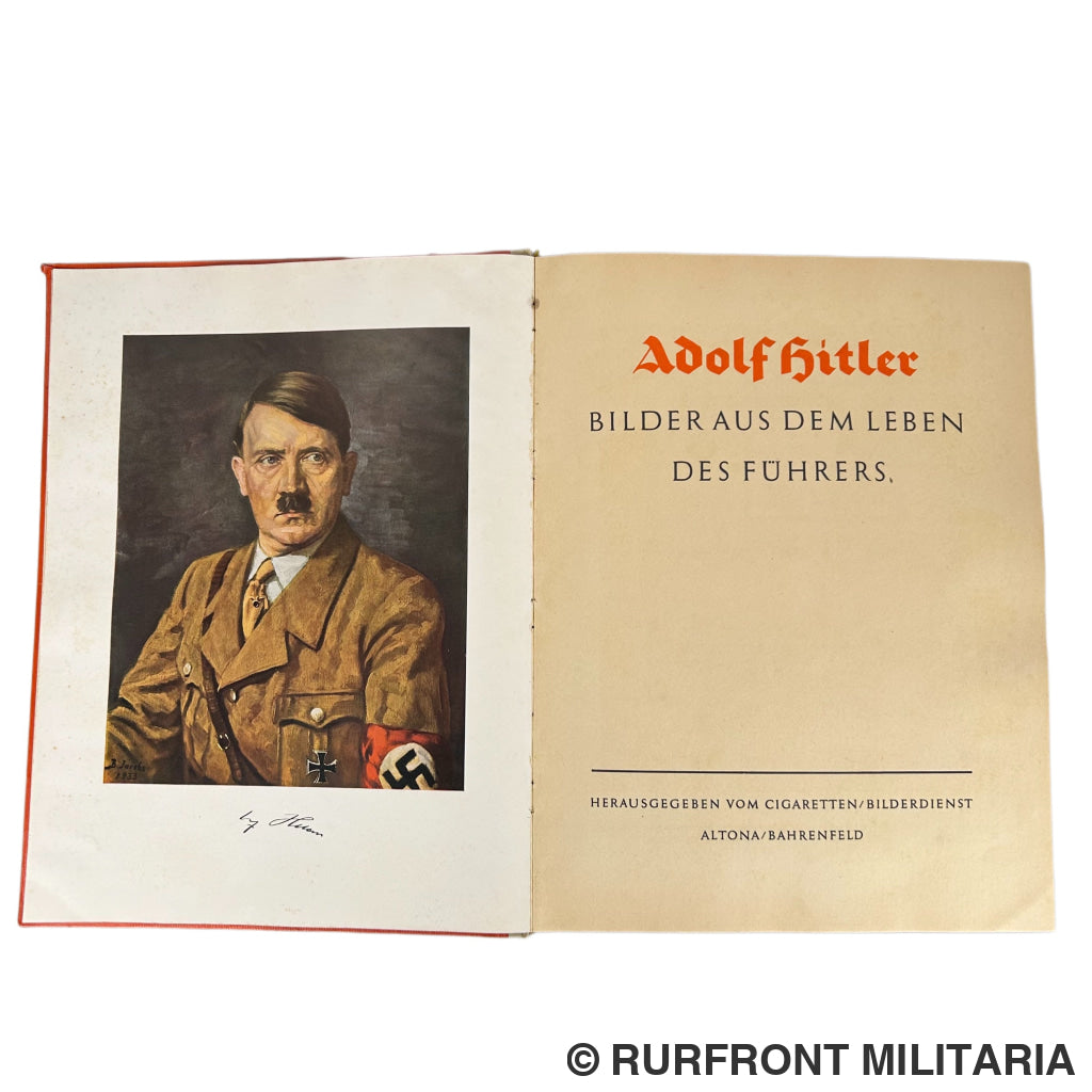 Sammelbilder album adolf Hitler – Rurfront Militaria