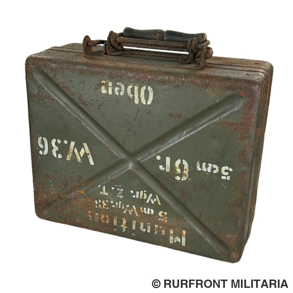 Wehrmacht 5cm granatwerfer 36 ammunition case 1939 – Rurfront Militaria