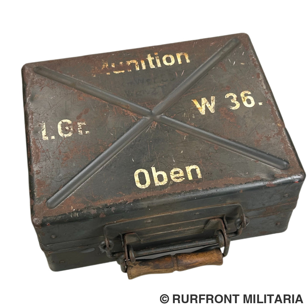 Wehrmacht 5cm granatwerfer 36 ammunition case 1940 – Rurfront Militaria
