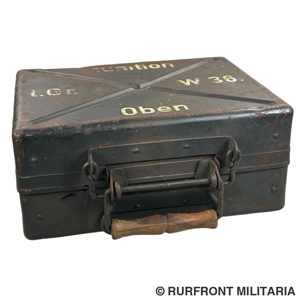 Wehrmacht 5cm granatwerfer 36 ammunition case 1940 – Rurfront Militaria