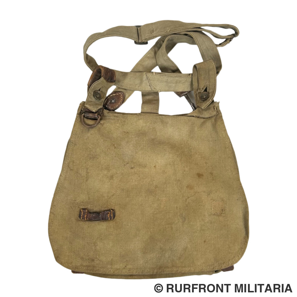 ww1 German bread bag with belt Stromeyer & Co 1915 infantry regiment 1 ...