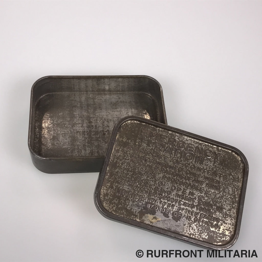 Britse emergency ration tin ww2 – Rurfront Militaria