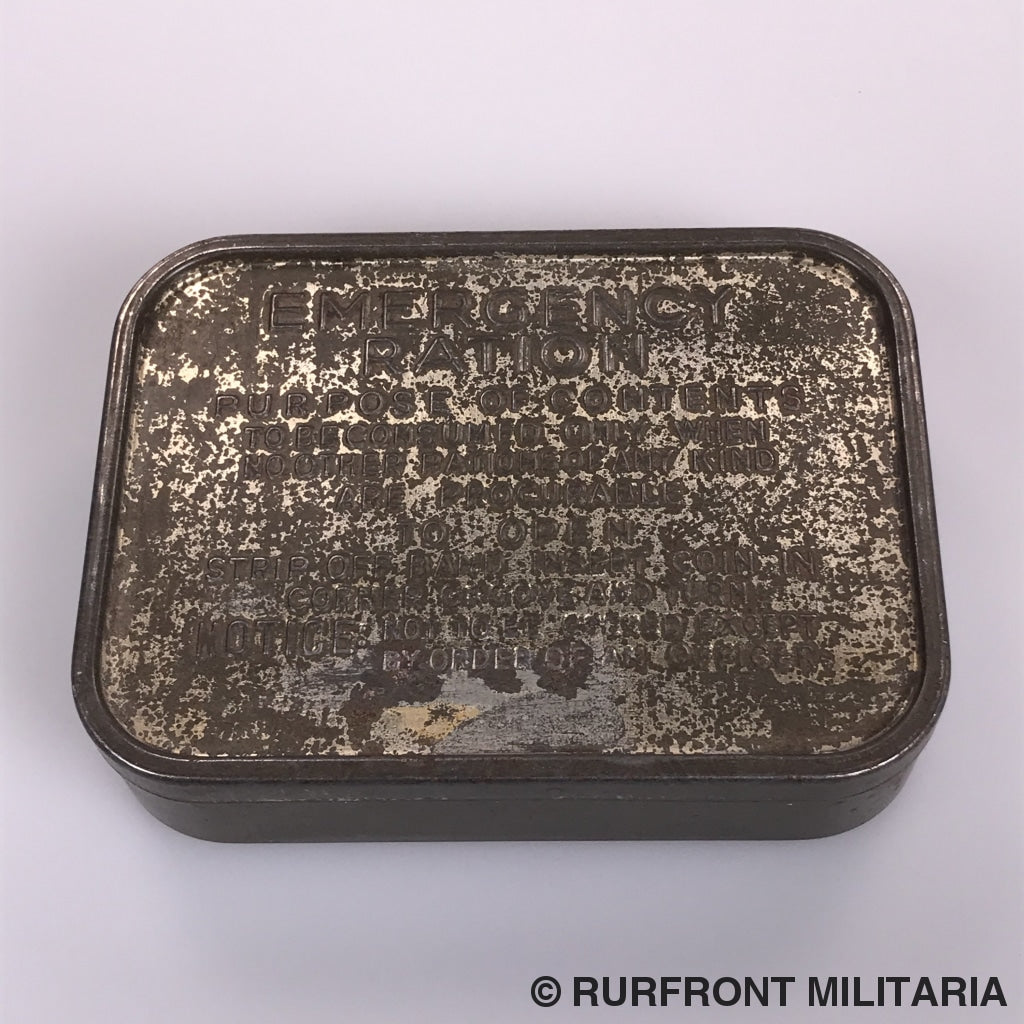 British emergency ration tin ww2 – Rurfront Militaria