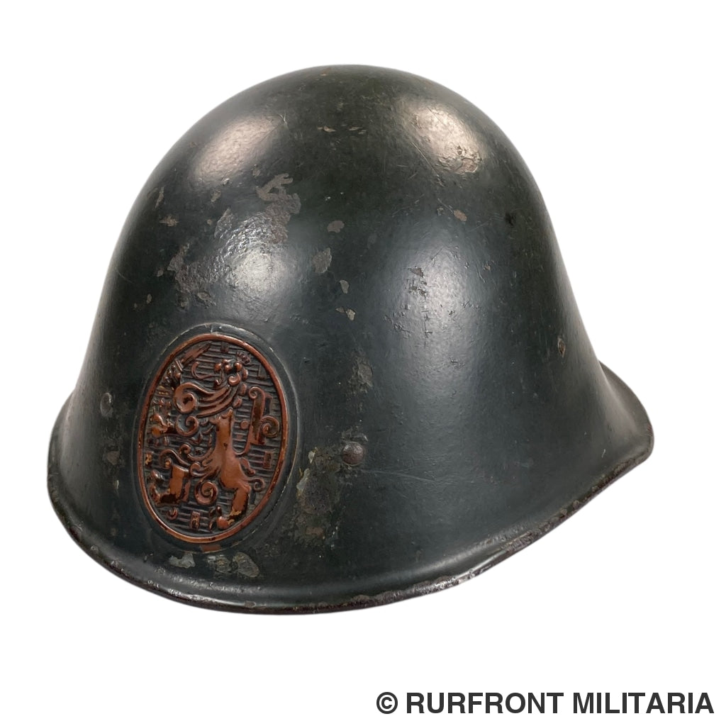 Nederlandse stalen helm model m27 – Rurfront Militaria