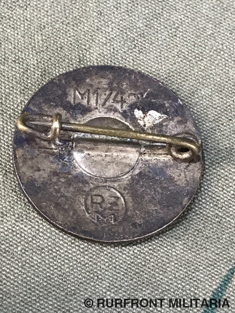 Nsdap Party Badge RZM M1/42 – Rurfront Militaria