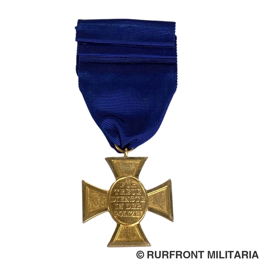 Police long service award for 25 years – Rurfront Militaria